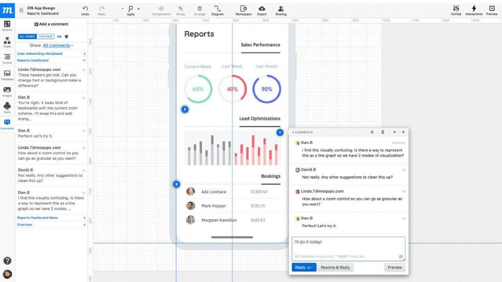Create Better Wireframes and Prototypes with Moqups